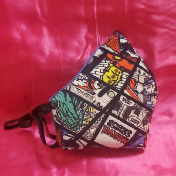 Hand Crafted | Accessories | Marvel Comics Face Mask | Poshmark